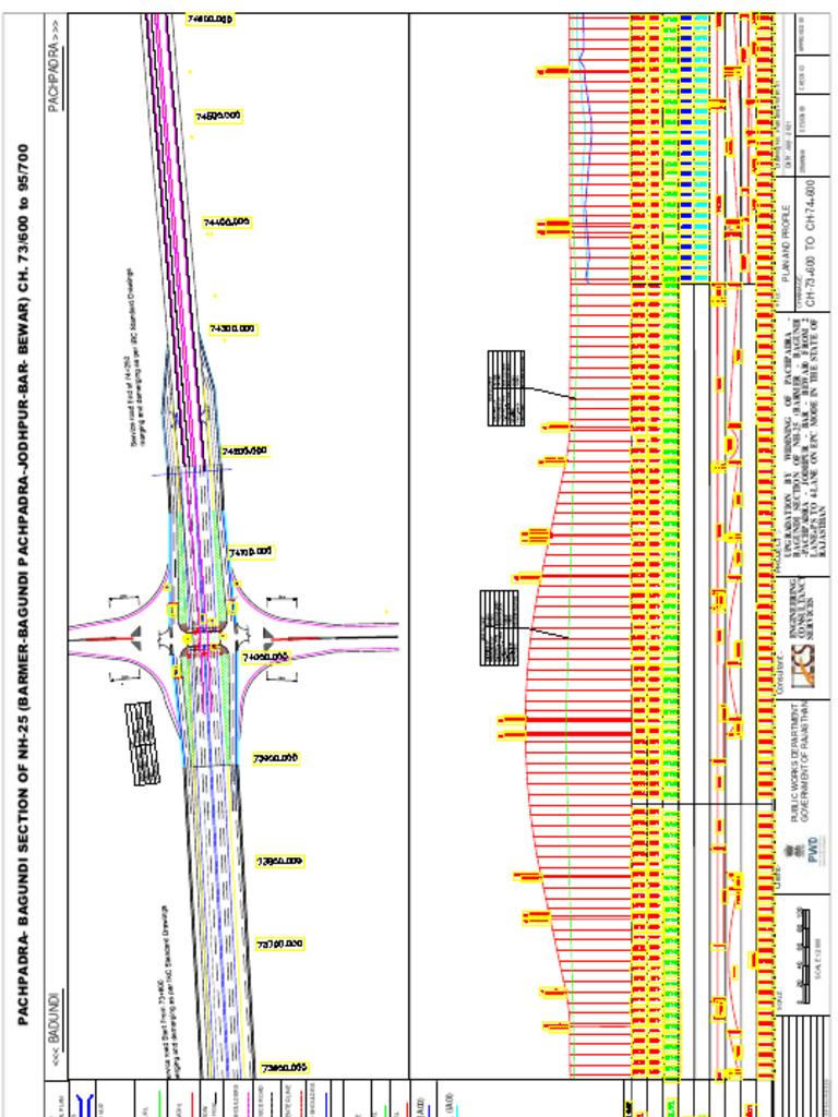 DPR Plan and Profile | PDF | Road Infrastructure | Road Transport