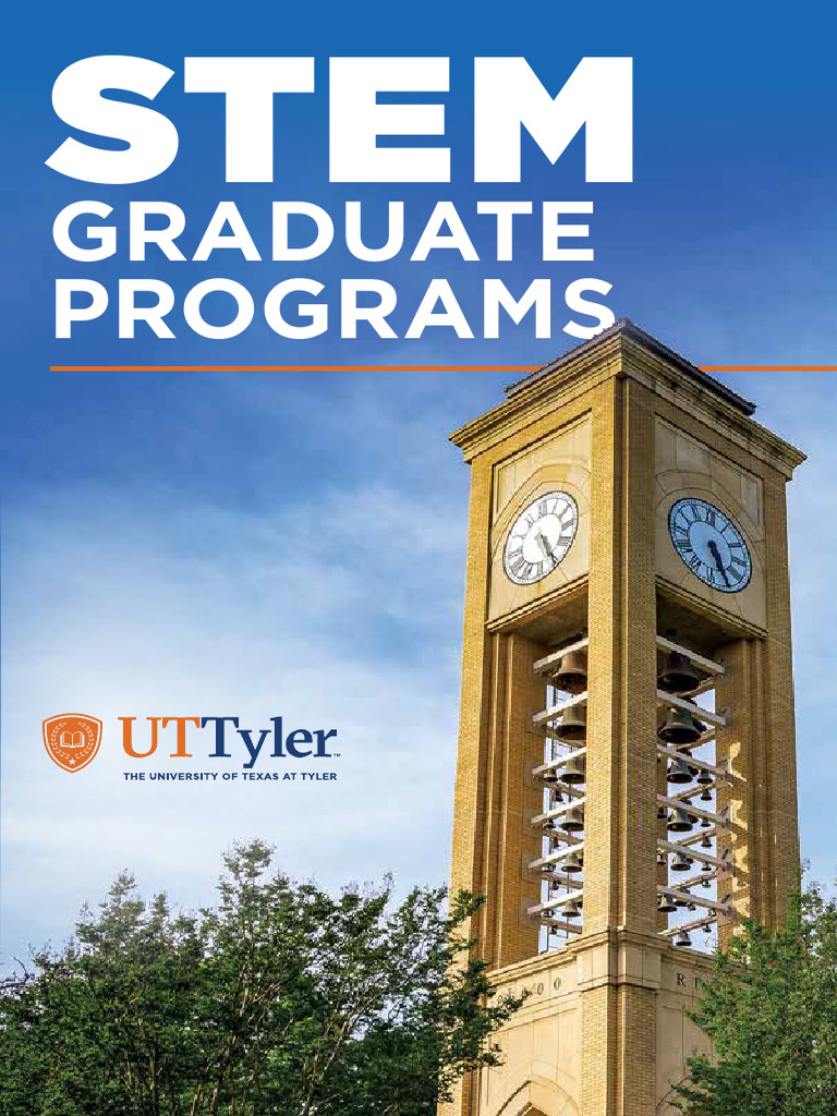 Uttyler Stem Grad Programs | PDF | Postgraduate Education | Academic Degree