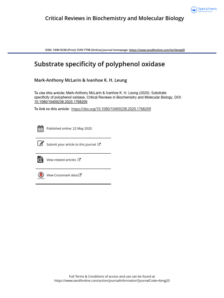 PPO | PDF | Protein Targeting | Enzyme Inhibitor