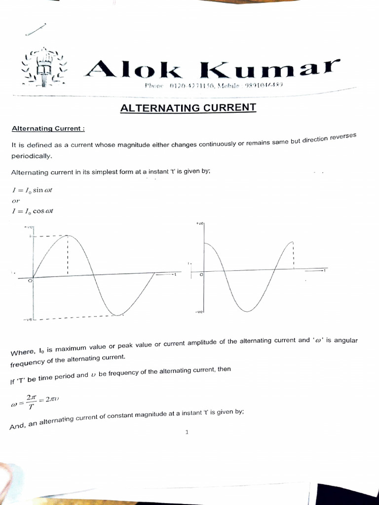 Alternate Current | PDF