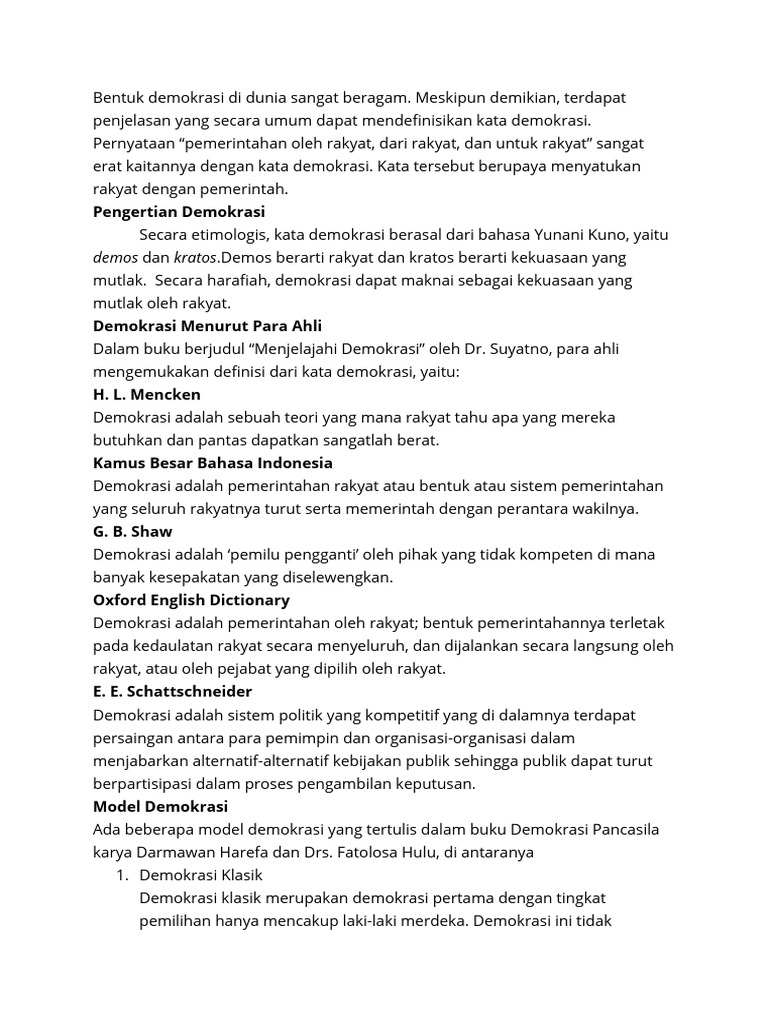 Mading PPKN: Tema Demokrasi dan Pancasila | PDF | Politik