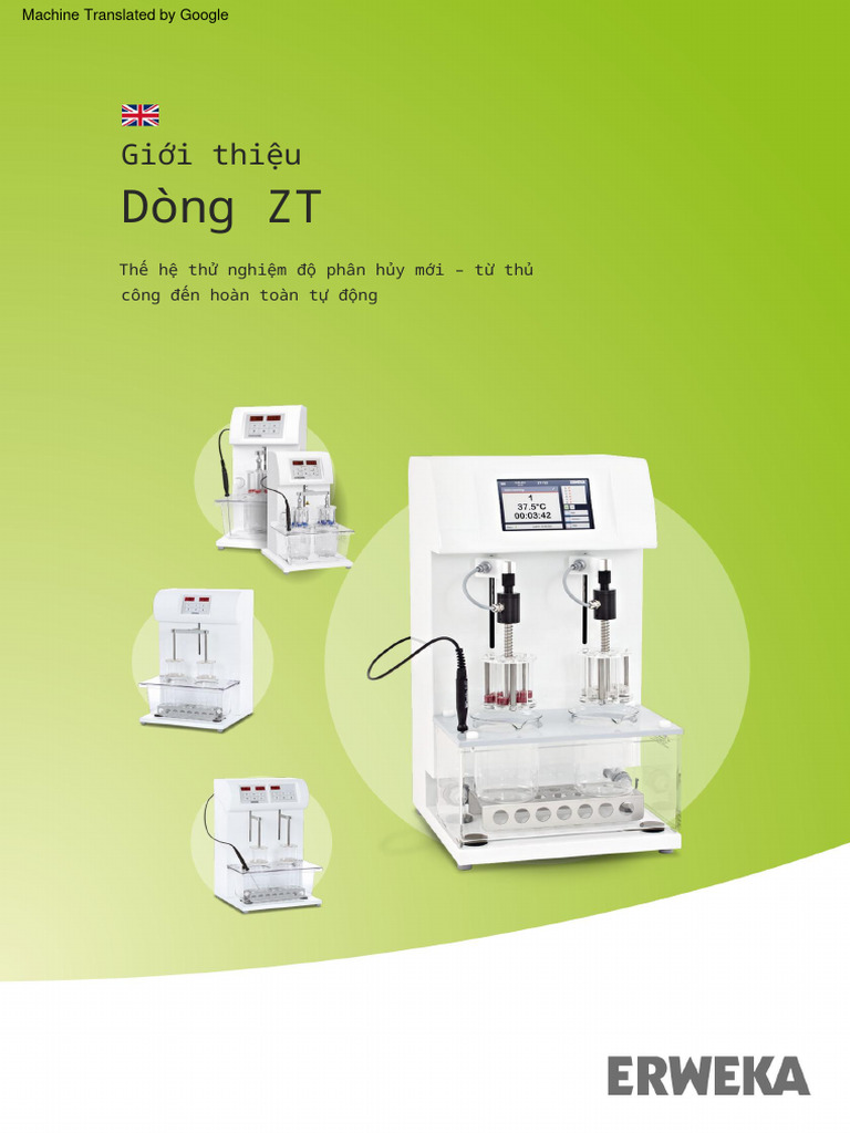 Erweka Zt Series 产品说明书 Vie | PDF