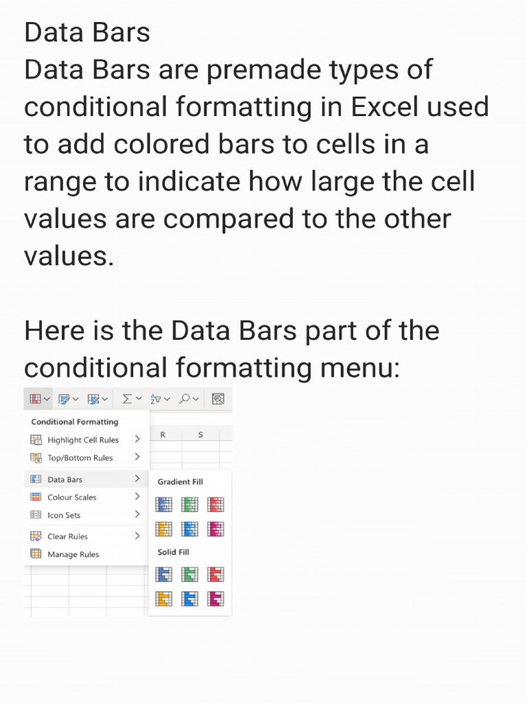 Data Bar | PDF