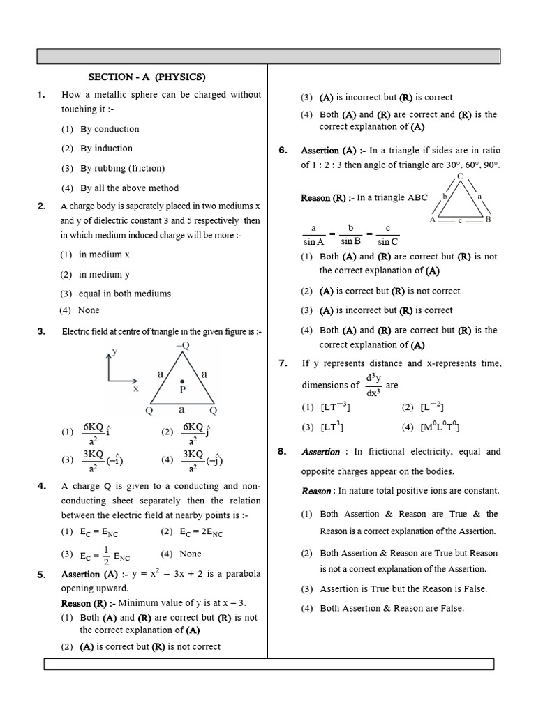 Charging Methods and Electric Fields in Physics | PDF | Restriction ...