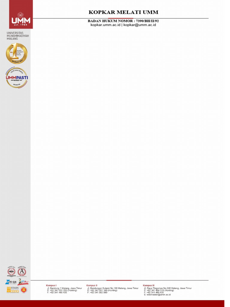 KOP Surat KOPKAR | PDF