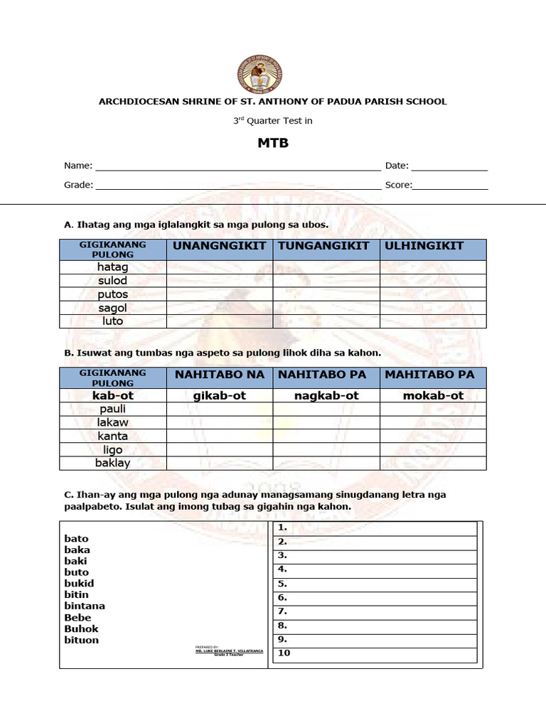 A - MTB | PDF