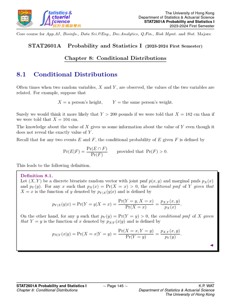 Probability & Statistics Guide | PDF | Probability Density Function | Variance