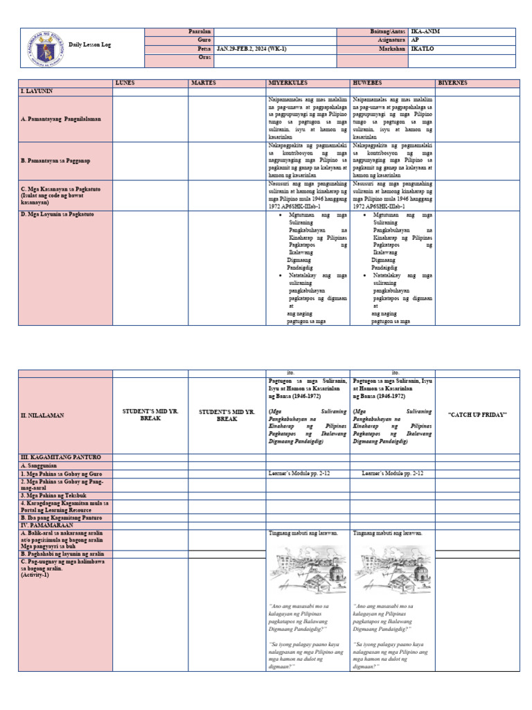 GR.6 DLL Ap WK1 QTR.3 | PDF