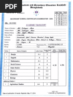 JSC Certificate | PDF