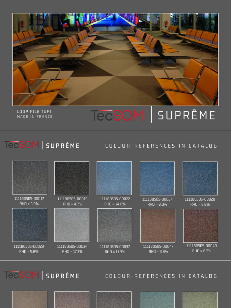 SUPREME Presentation en | PDF | Textiles | Flooring