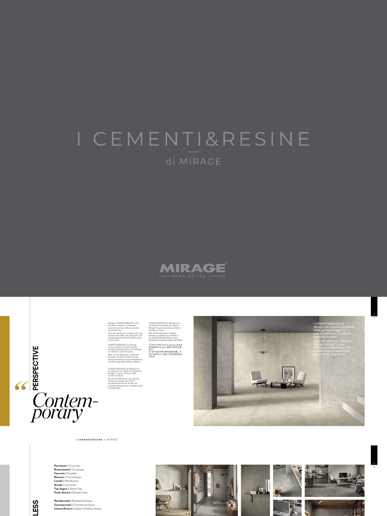 Mirage - I Cementi e Resine | PDF