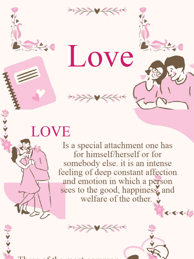 Love | PDF | Love | Intimate Relationships