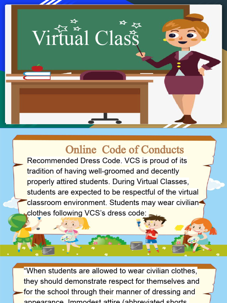 Online-code-of-conduct-and-Rules-and-Regulations Grade 3 | PDF ...