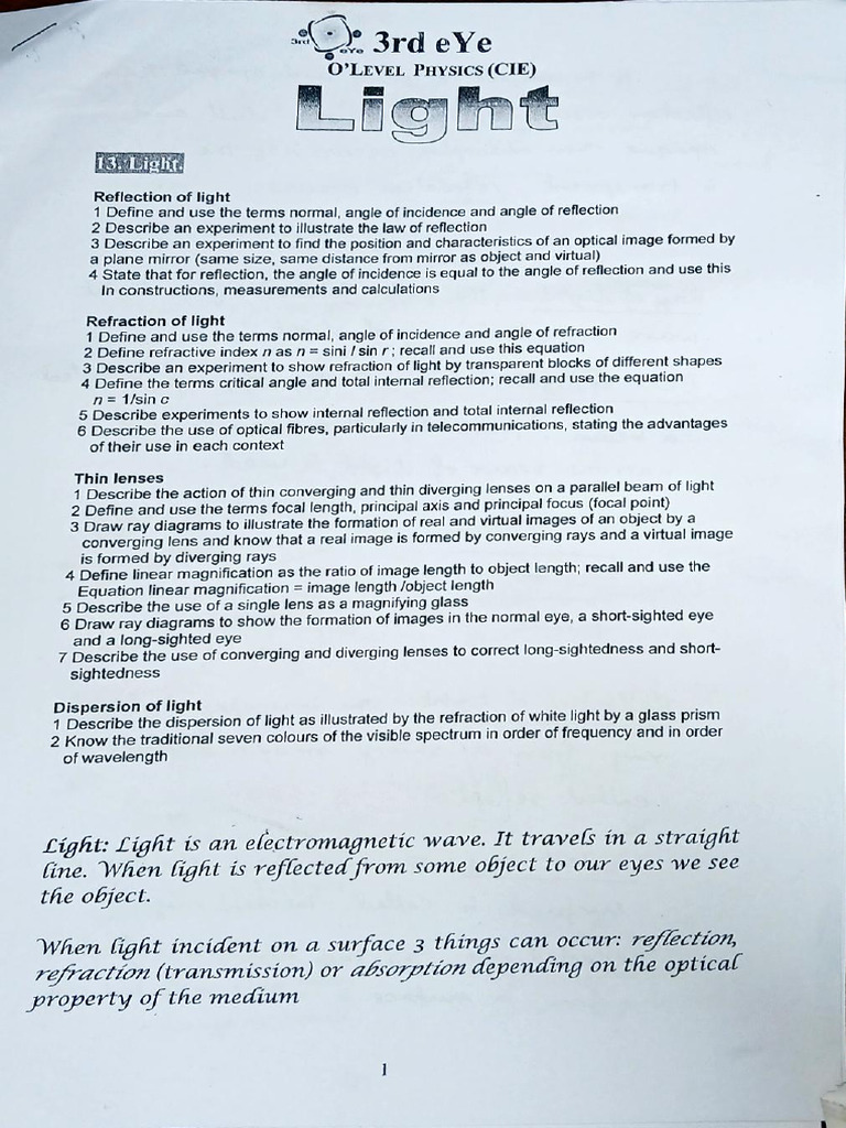6 Physics | PDF