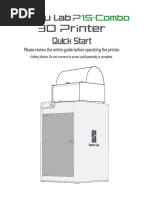 Bambu Lab P1S 3D Printer Dimensions | PDF