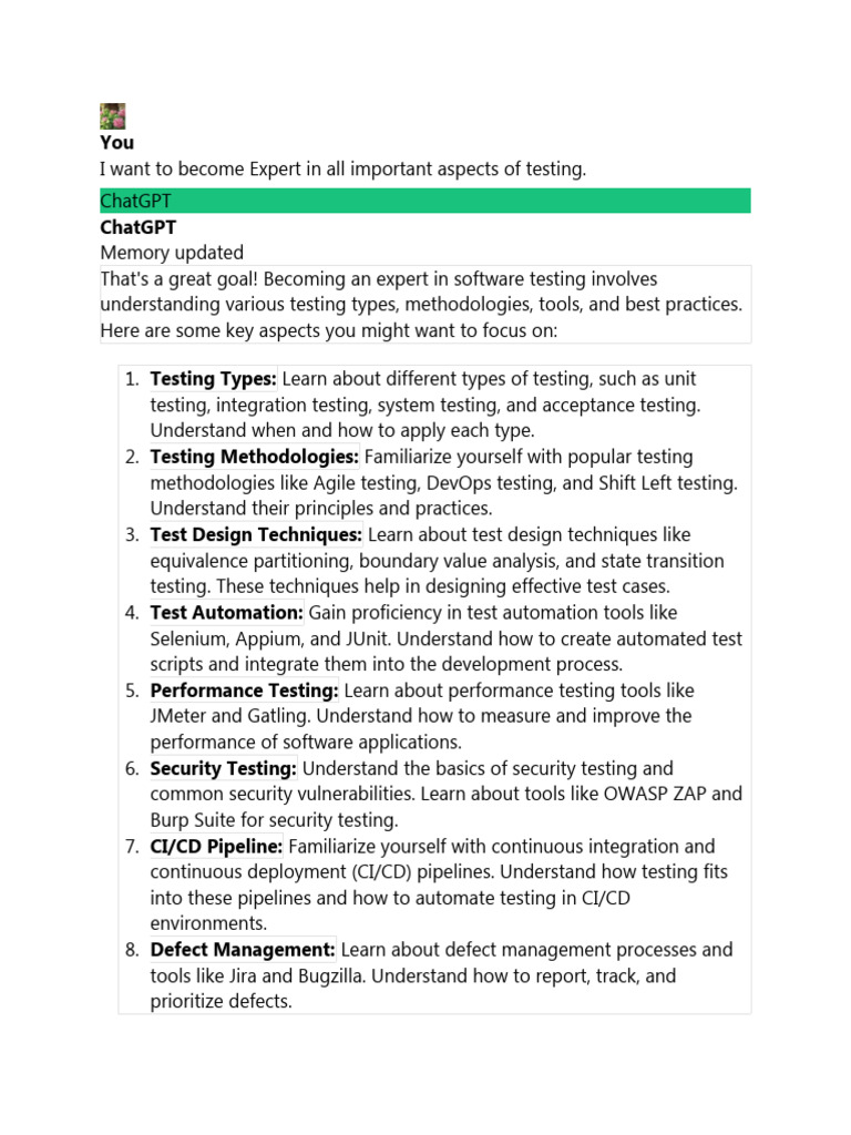 Testing RoadMap | PDF | Software Testing | Software Development Process