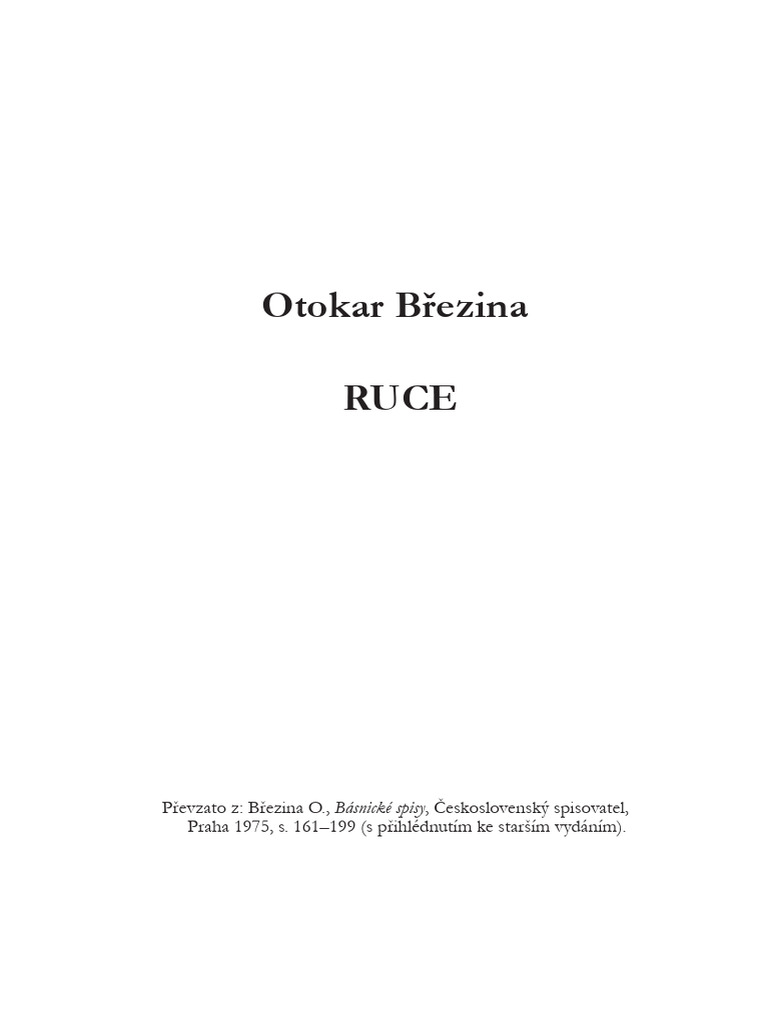 312 Ruce Kniha | PDF