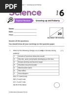 Grade 6 Cambridge Science. The Circulatory System | PDF