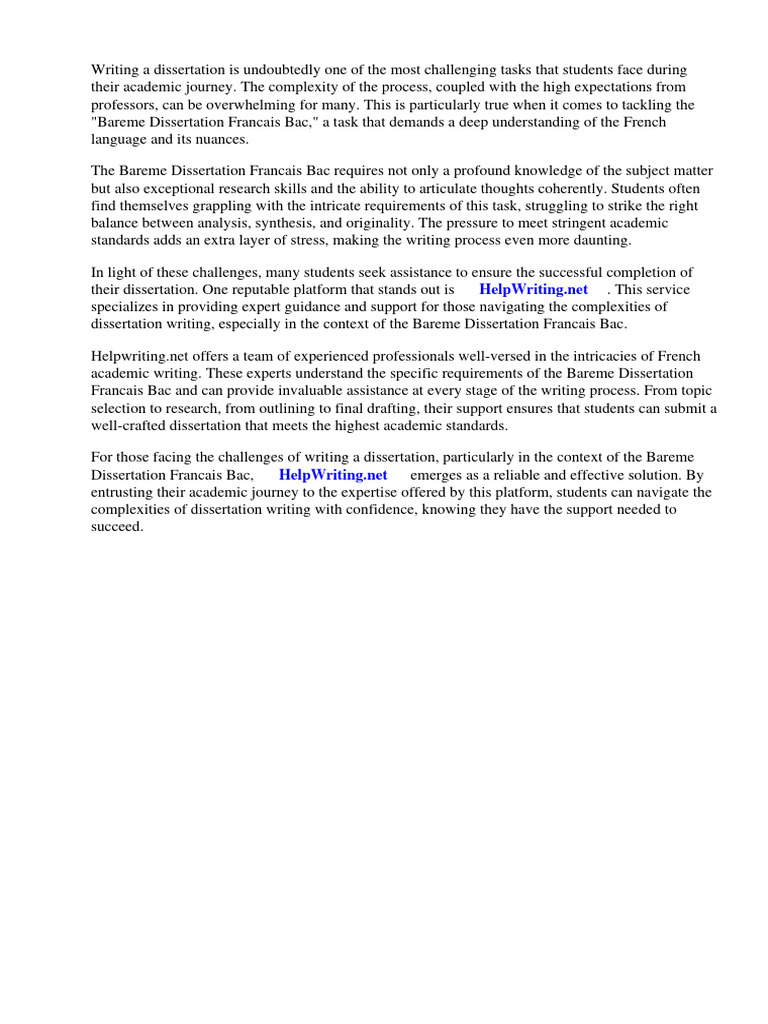 Bareme Dissertation Francais Bac | PDF | Http Cookie | Expert