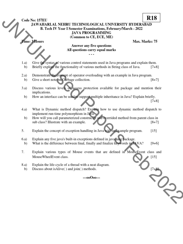 FebruaryMarch 2022 | PDF | Method (Computer Programming) | Class (Computer Programming)