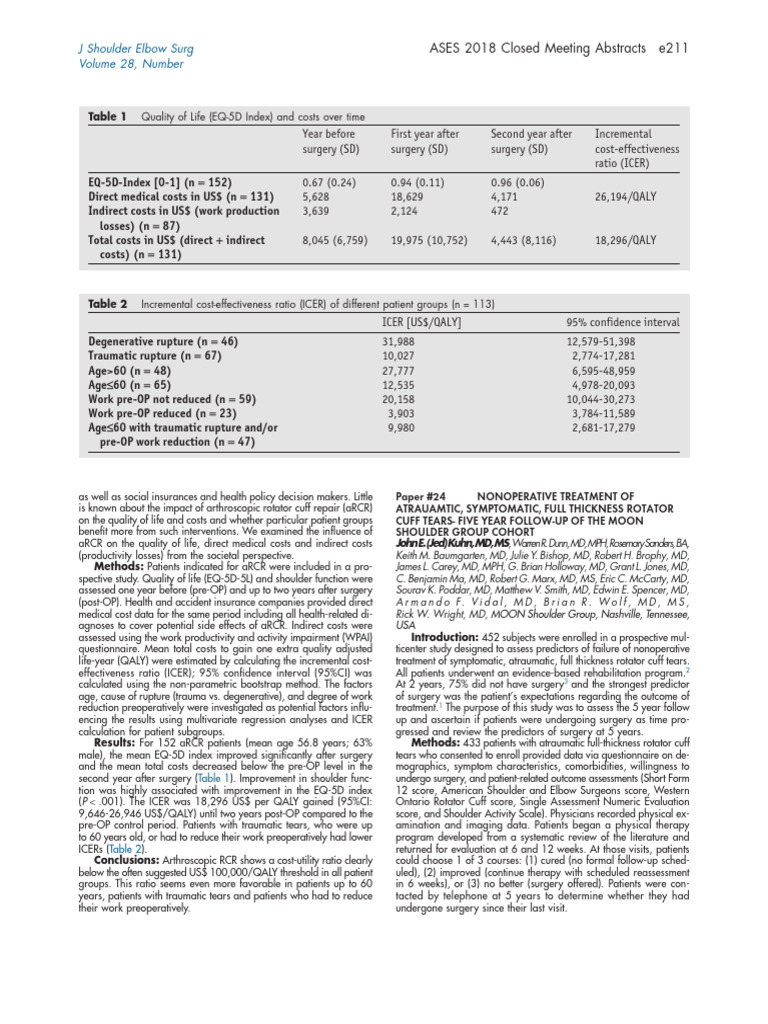 10 1016@j Jse 2018 11 025 | PDF | Health Care | Clinical Medicine