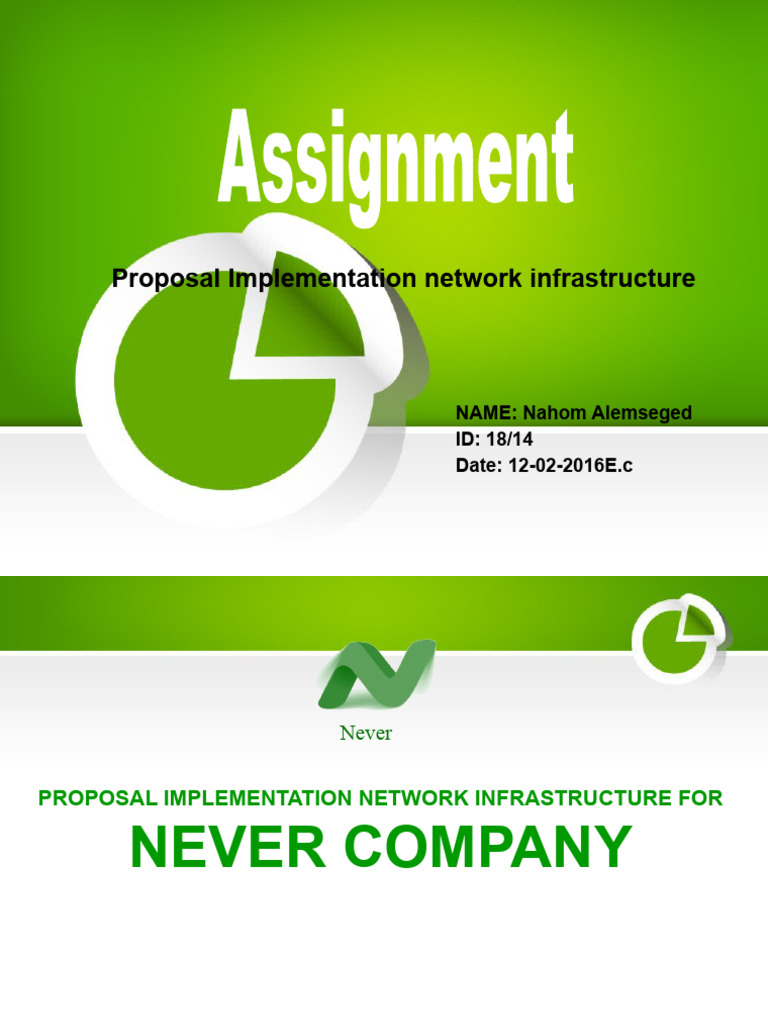 Proposal Implementation Network Infrastructure | PDF | Computer Network ...