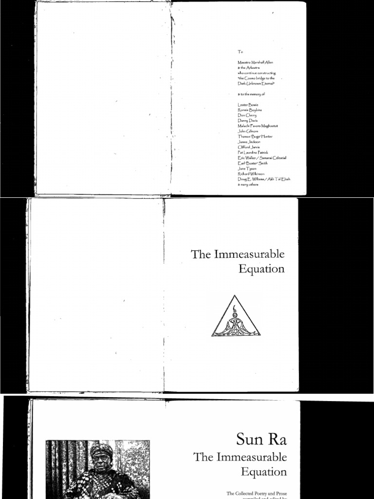 Sun Ra, Harmut Geerken, James L. Wolf - Sun Ra - The Immeasurable ...