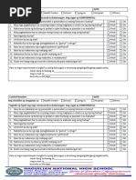 Rapid HEEADSSS Assessment Form | PDF
