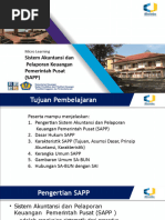 Modul Sistem Akuntansi Pemerintah Pusat (Sapp) | PDF