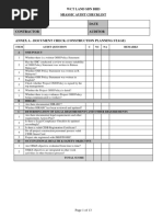 LEV Weekly Checklist | PDF | Working Conditions | Workplace