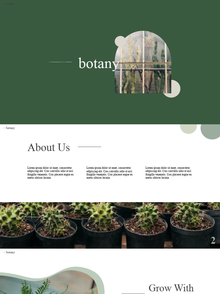 Botany for Plant Enthusiasts | PDF | Games & Activities | Cooking, Food ...