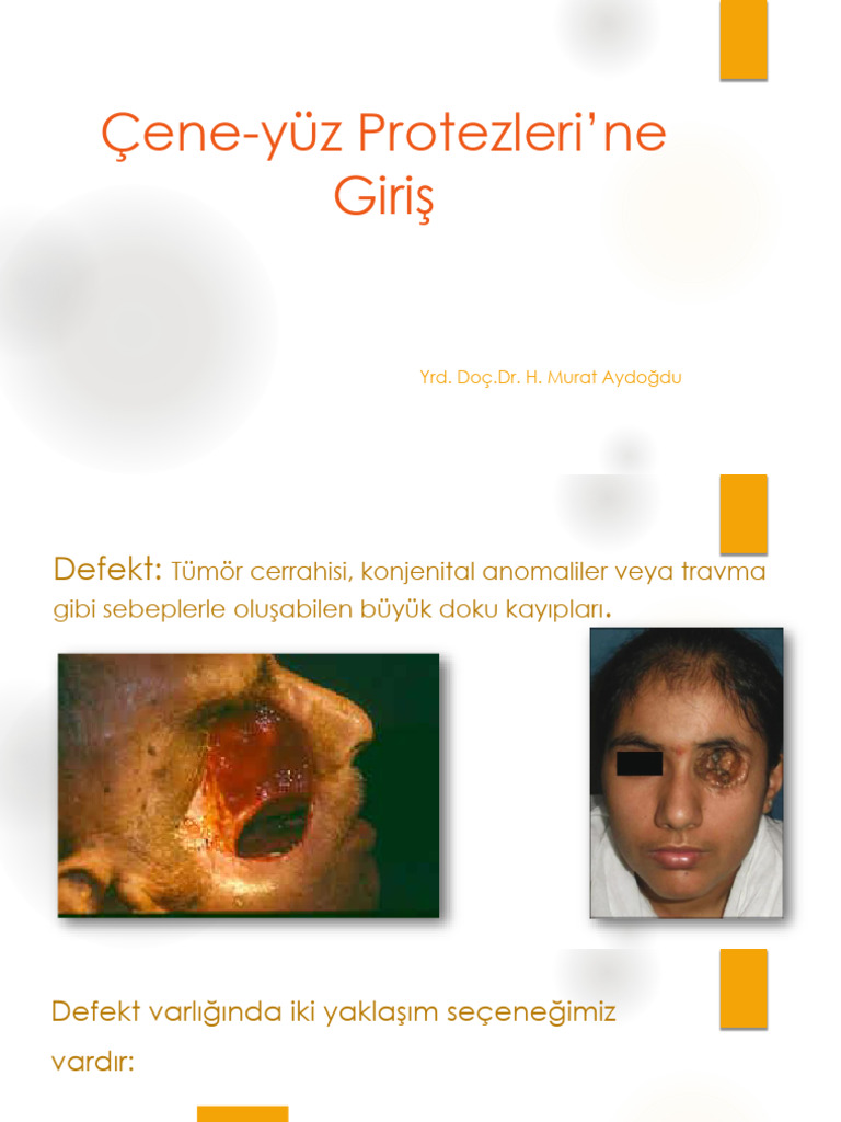 Cene-Yuz Protezleri | PDF