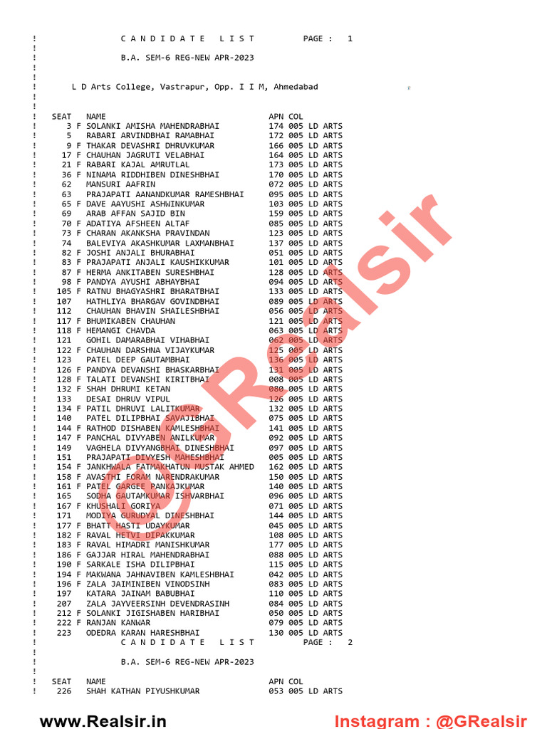 16 BA Sem-6 (Regular) April-2023 | PDF