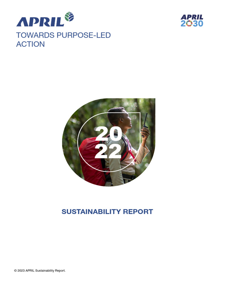 April Sustainabilty Report 2022 | PDF | Conservation Biology ...