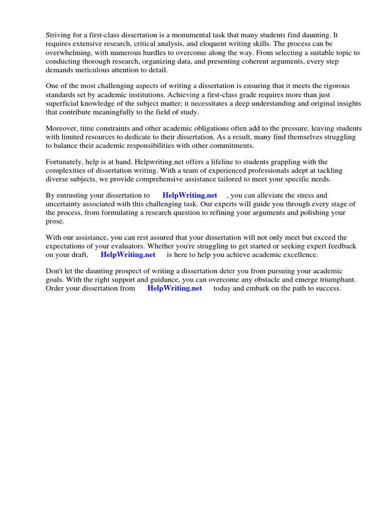 1st Class Dissertation Examples | PDF | Thesis | Pride And Prejudice