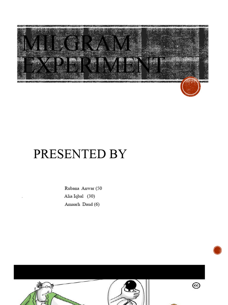 Presentation Stenly Milgram 3 | PDF | Obedience (Human Behavior ...