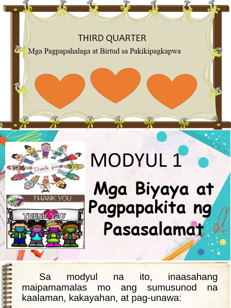 ESP 8 Module 1 3rd QTR | PDF