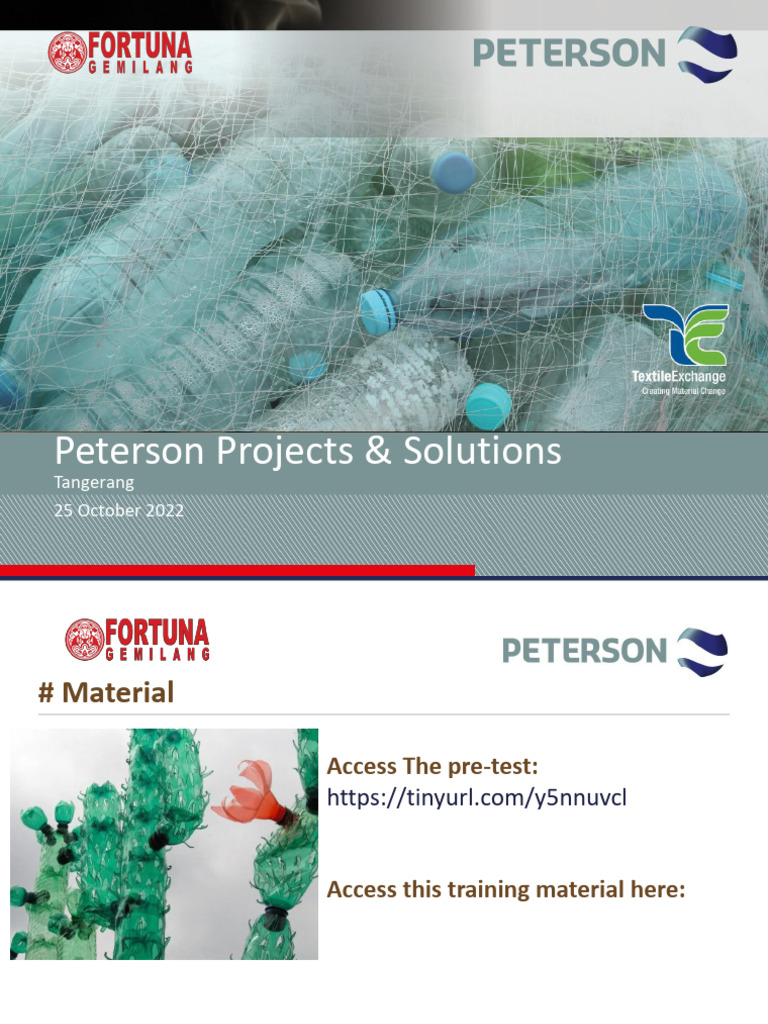 GRS Training Material For PT. Fortuna Gemilang - 25 Oct 2022 | PDF ...