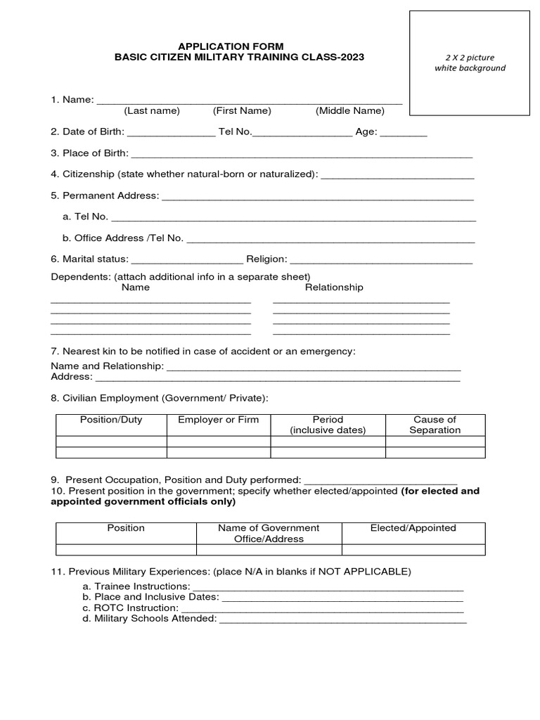 Application Form BCMT CL 2023 | PDF | Government | Justice