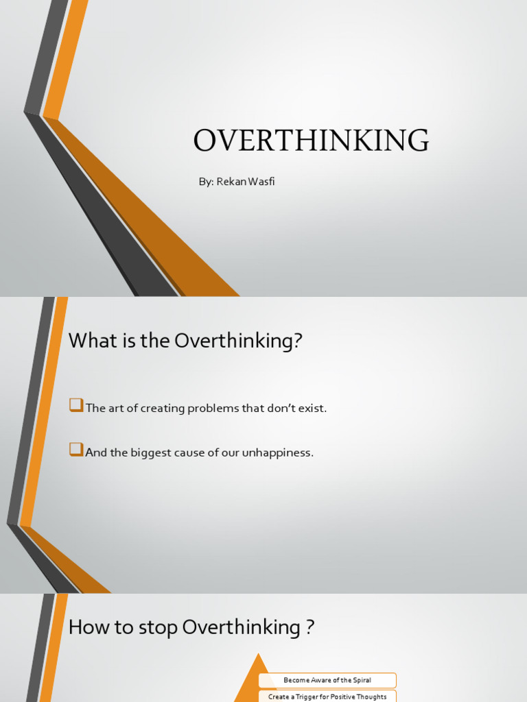 OVERTHINKING | PDF