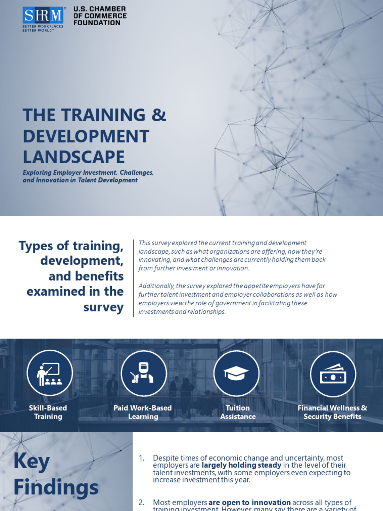 SHRM Chamber Training and Development Report Presentation | PDF ...