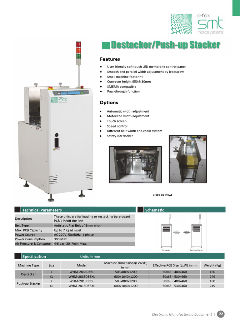 1 Destacker | PDF | Belt (Mechanical) | Electricity