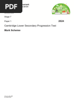 Progression Test Stage 7 2025 Science P1 | PDF | Tide | Metals