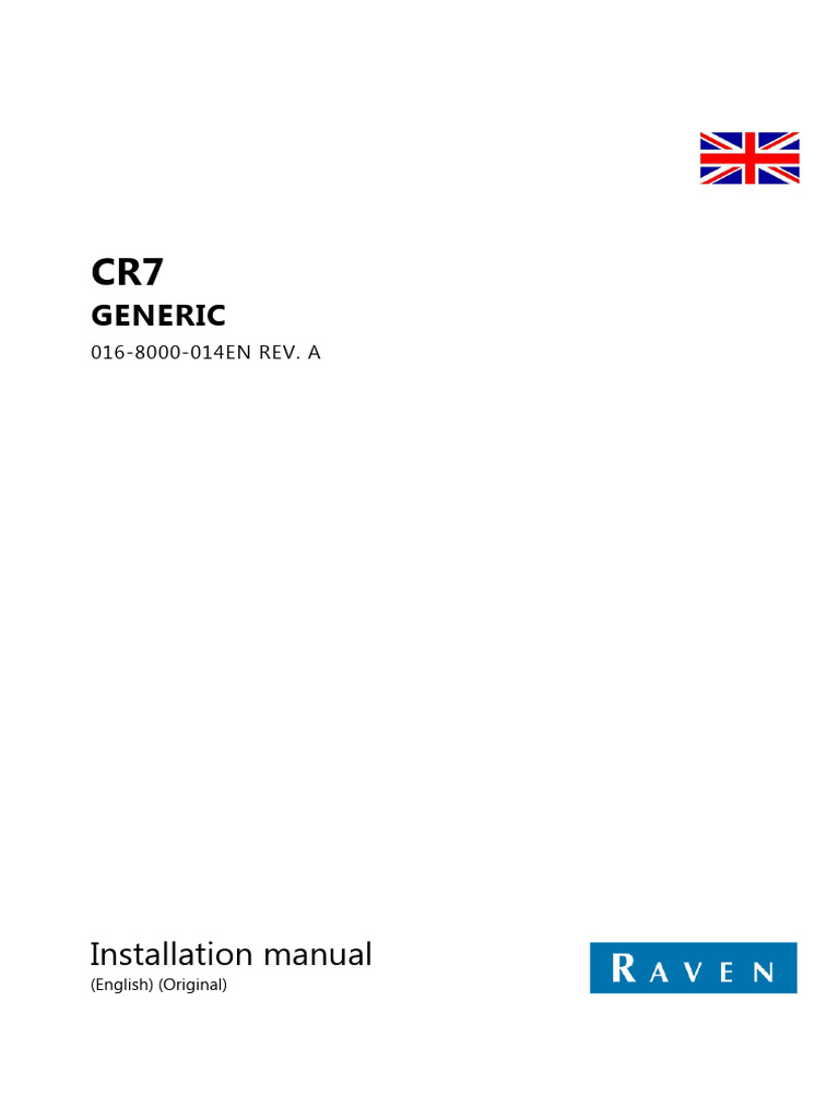 Raven cr7 | PDF | Electrical Connector | Valve