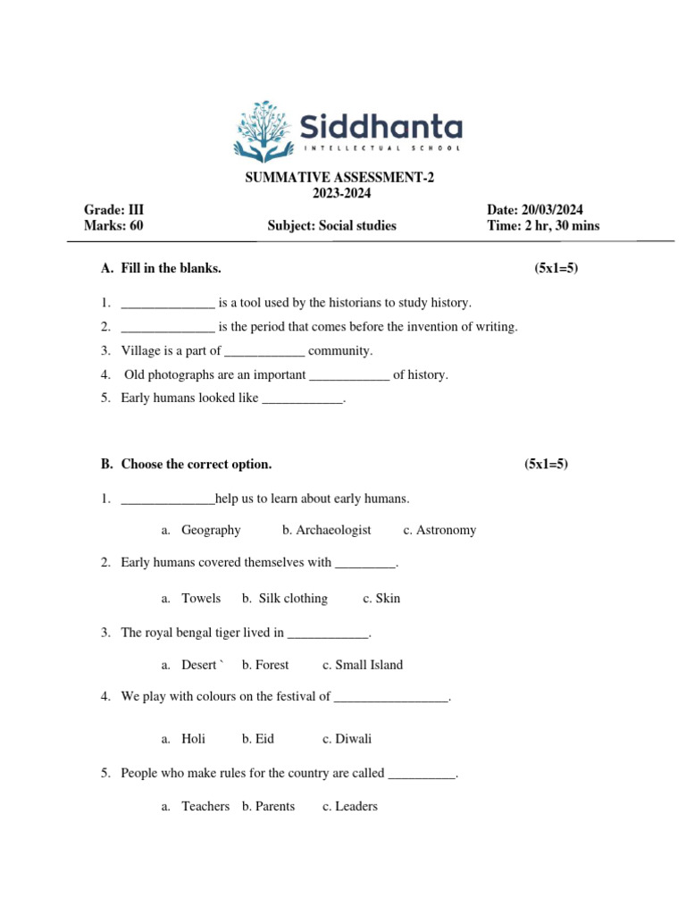 Sa2 Grade 3 Social Studies | PDF | Social Science | Travel