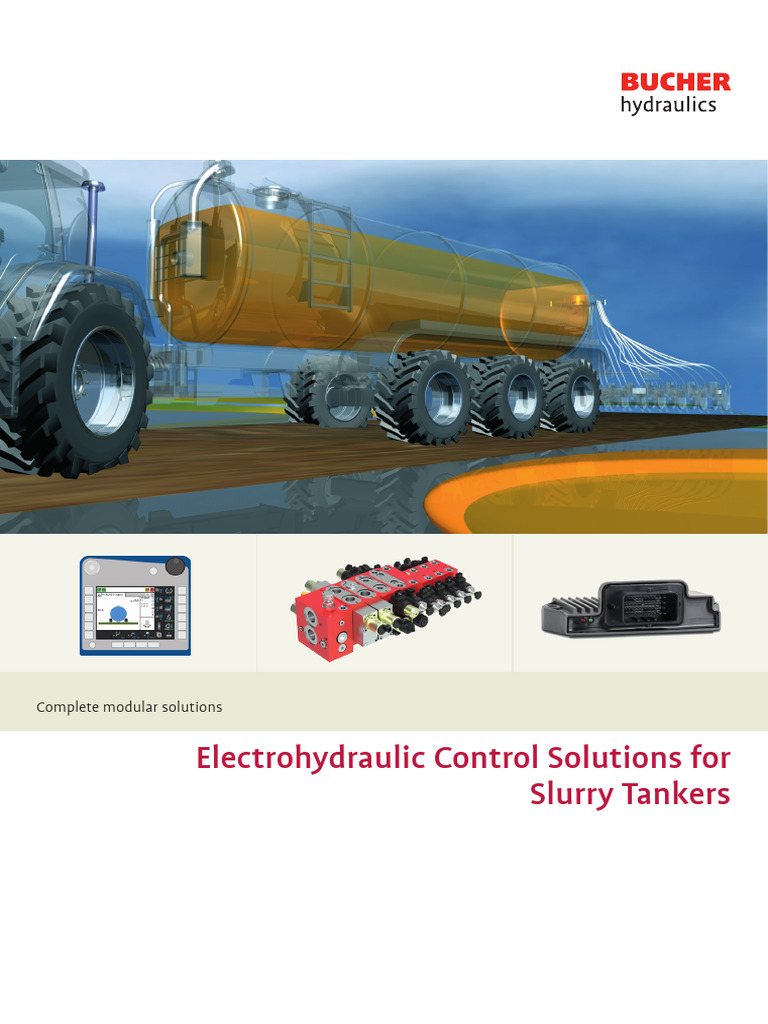 Electrohydraulic Control Solutions For Slurry Tankers | PDF