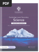 Cambridge Lower Secondary Science 0893 Curriculum Framework | PDF