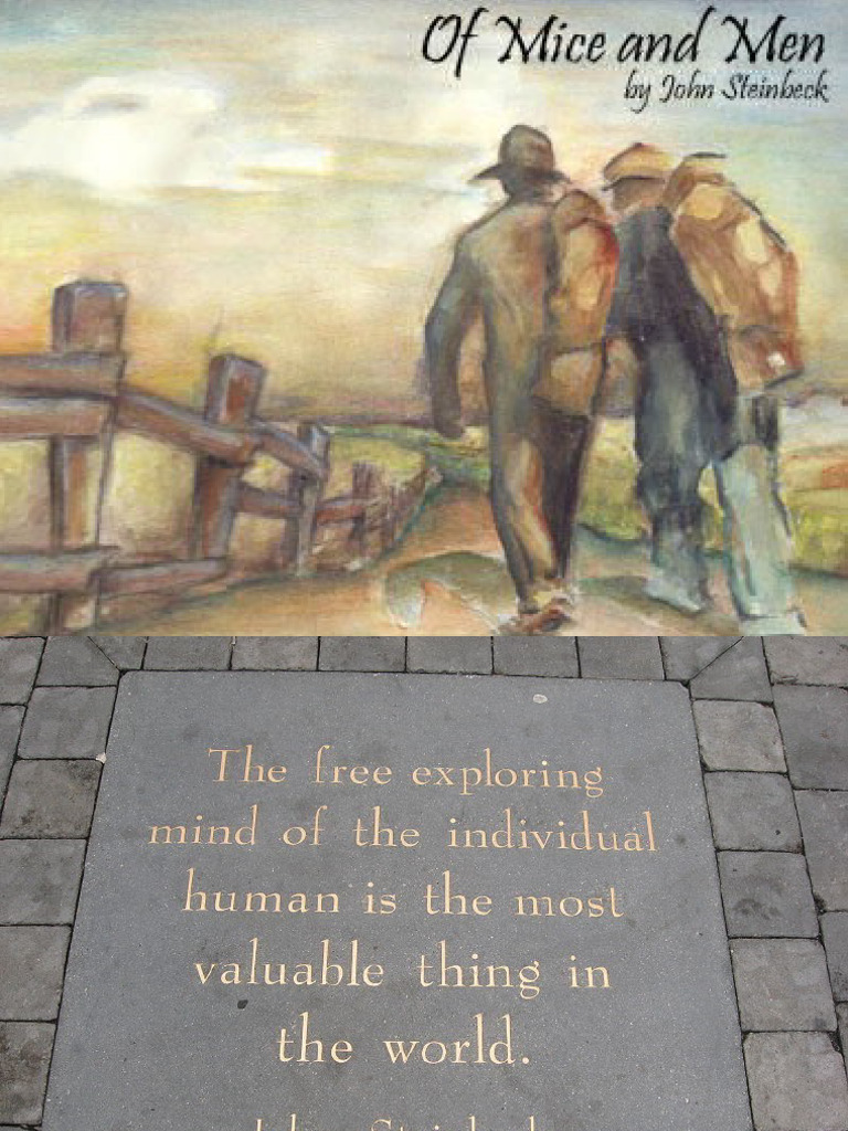 Steinbeck's "Of Mice and Men" Overview | PDF | John Steinbeck