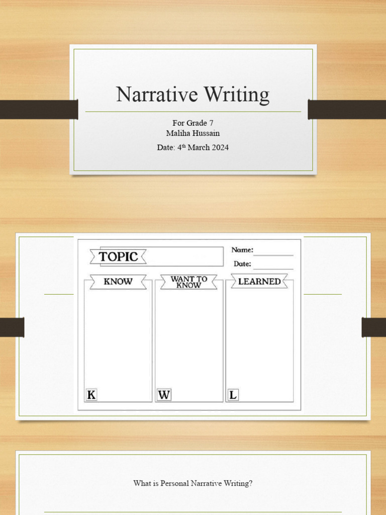 Narrative Writing | Download Free PDF | Experience | Narrative