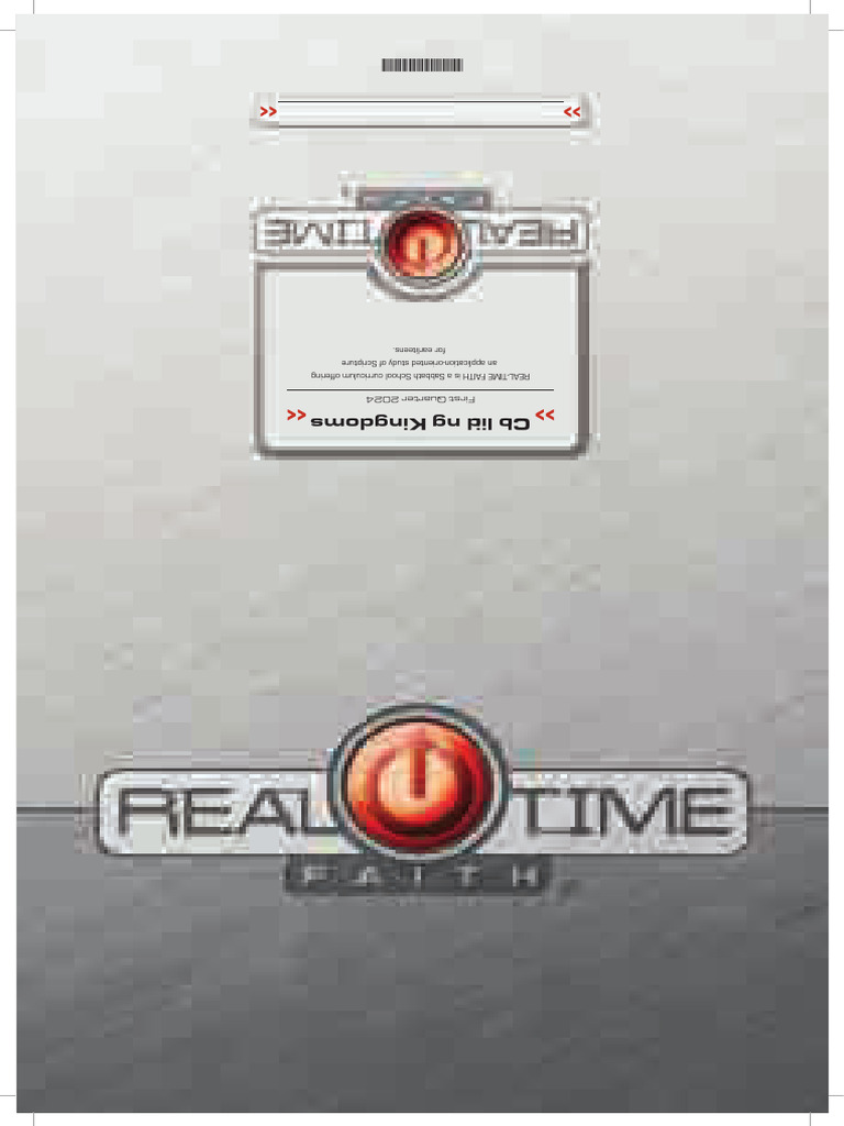 RealTime 1st Quarter Student Guide | PDF | Jesus